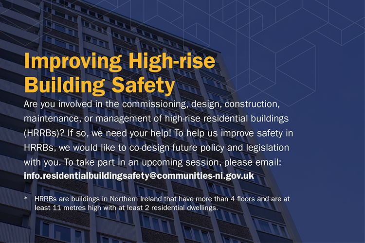 Building Safety Co-Design | Department for Communities