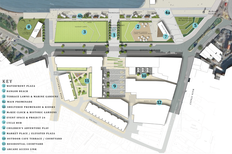 Regeneration of Queen's Parade, Bangor | Department for Communities